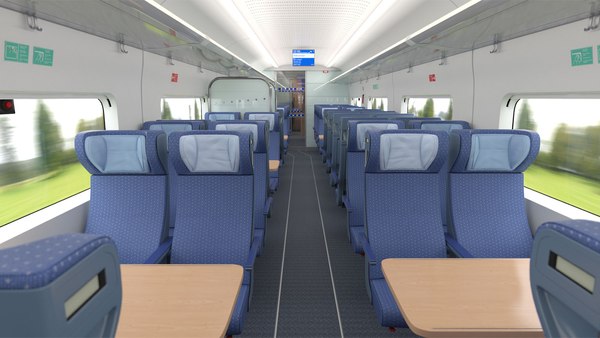 modelo 3d ICE 4 Speed Train Cabin y Cockpit - TurboSquid 1475746