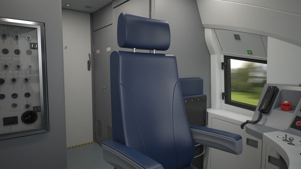 modelo 3d ICE 4 Speed Train Cabin y Cockpit - TurboSquid 1475746