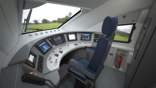 modelo 3d ICE 4 Speed Train Cabin y Cockpit - TurboSquid 1475746