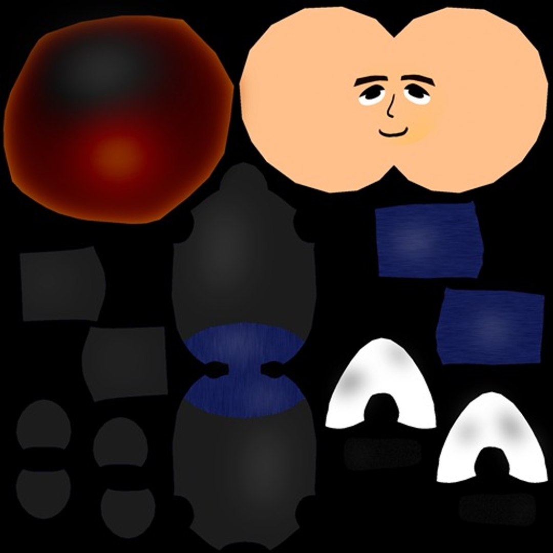 Character Rigged 3d Model