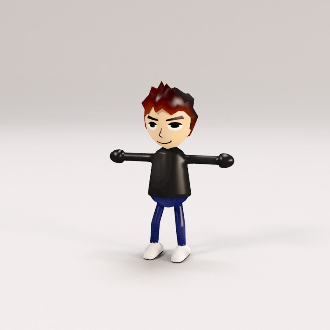 Character Rigged 3d Model