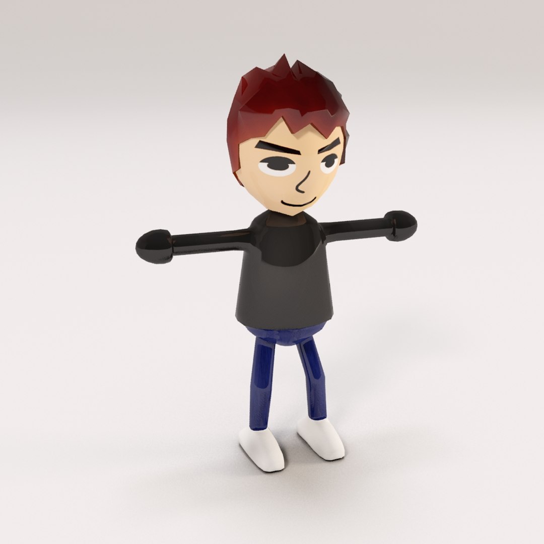 Character Rigged 3d Model