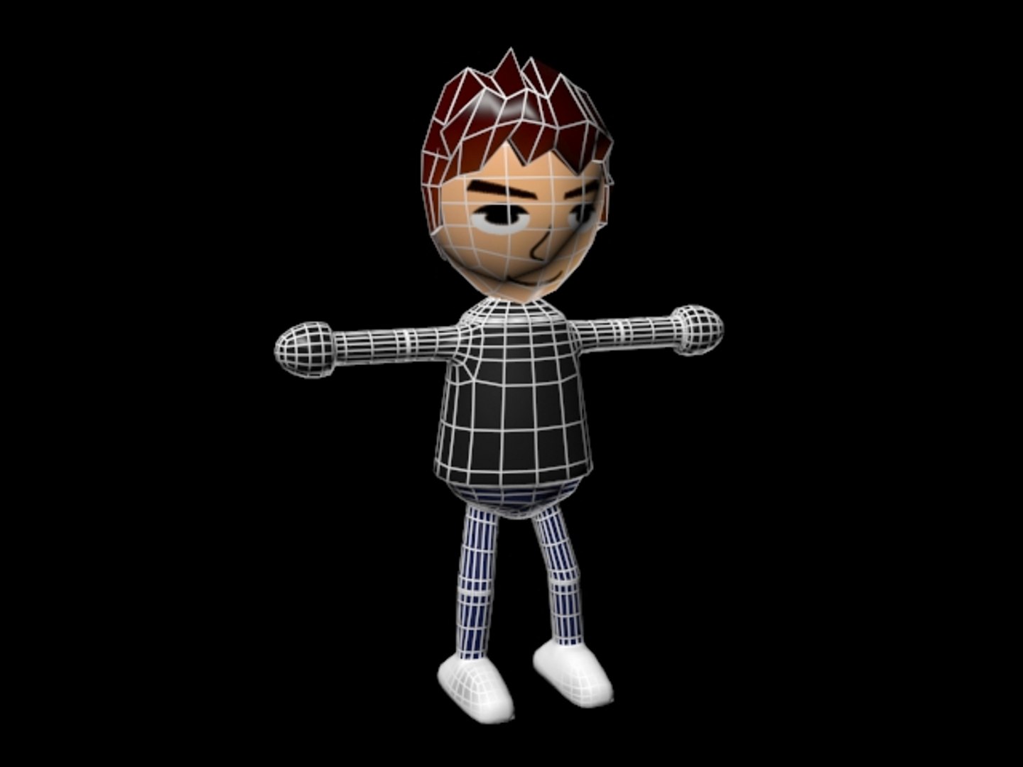 Character Rigged 3d Model