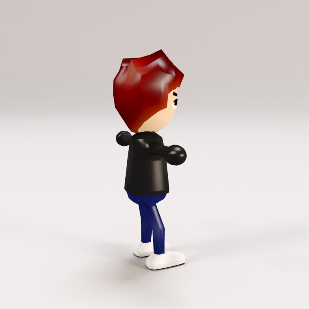 Character Rigged 3d Model