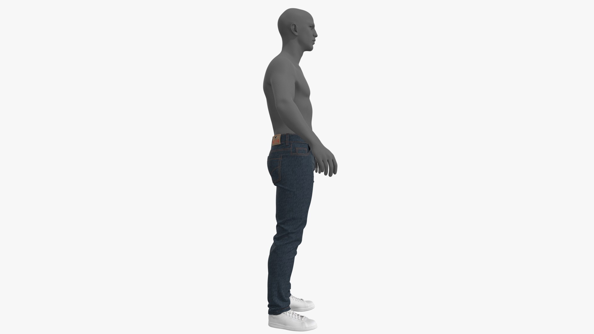 3D Jeans Pants - Marvelous Designer Model - TurboSquid 1949674