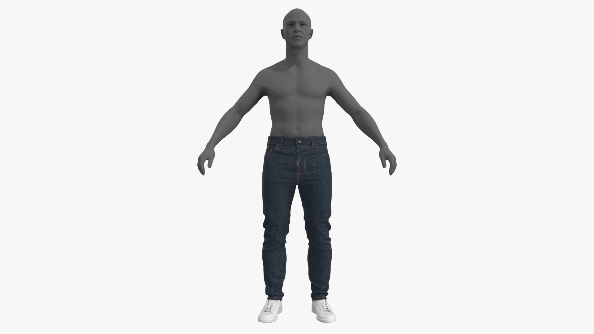 3D Jeans Pants - Marvelous Designer Model - TurboSquid 1949674