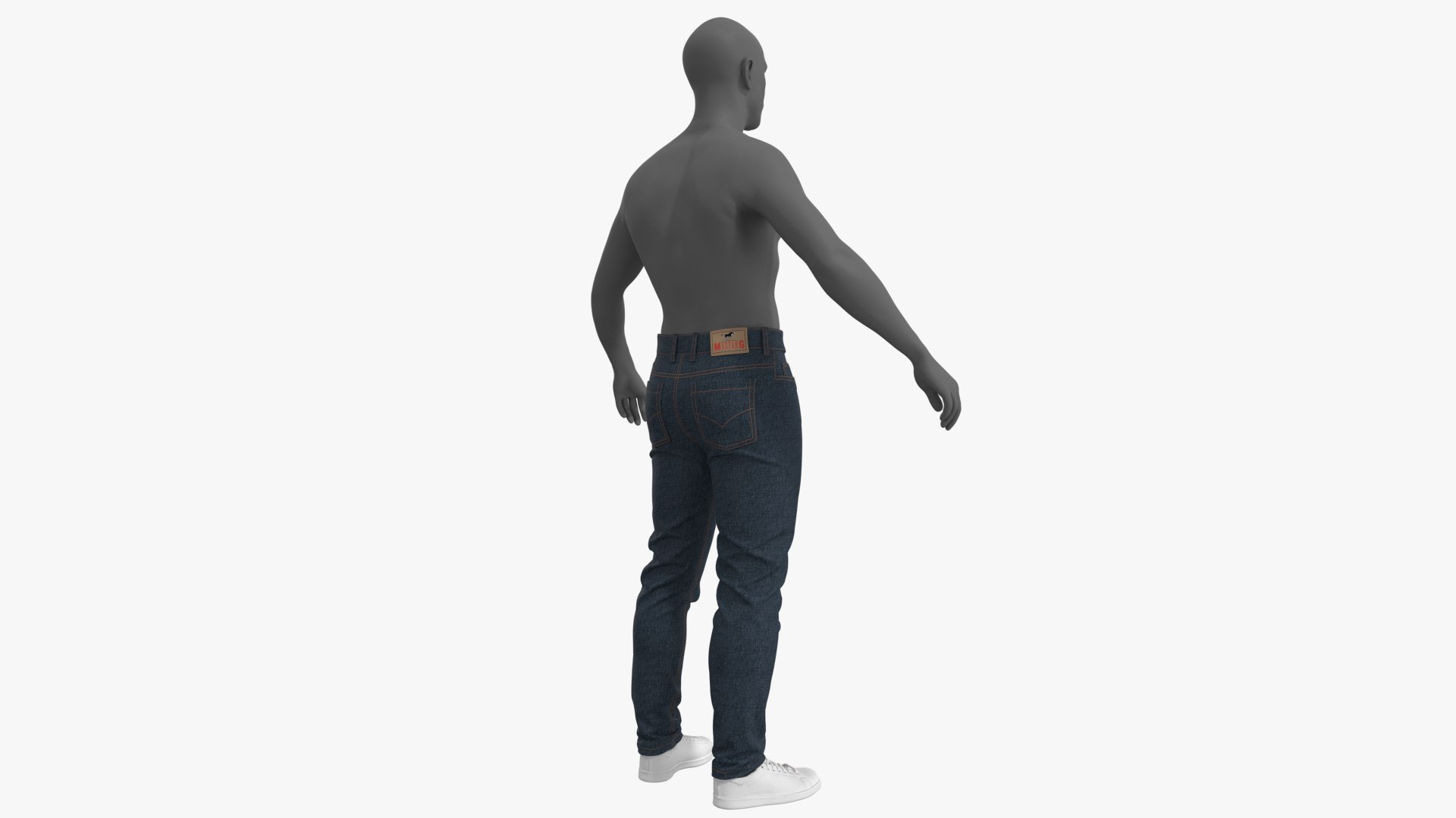 3D Jeans Pants - Marvelous Designer Model - TurboSquid 1949674