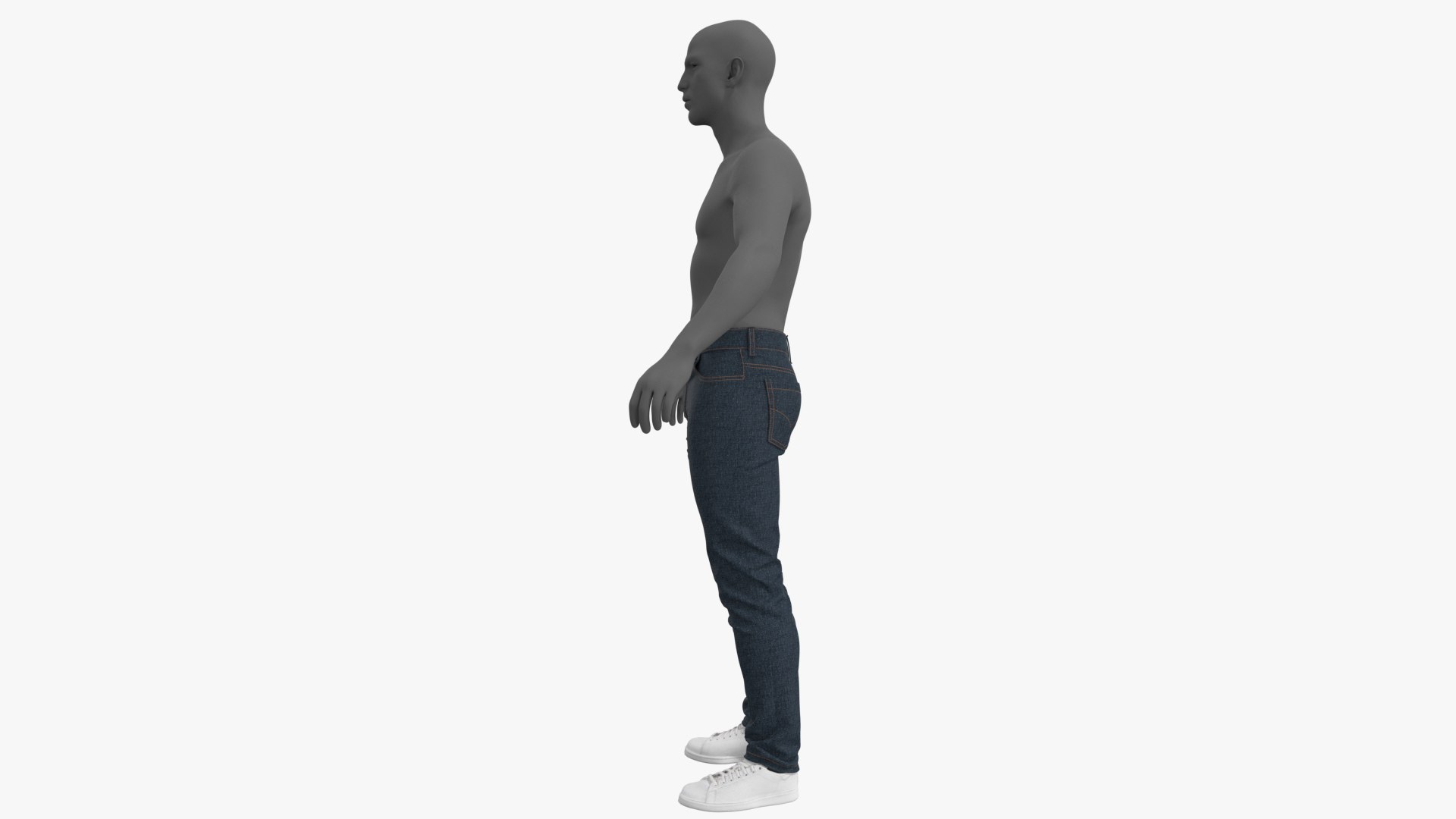 3D Jeans Pants - Marvelous Designer Model - TurboSquid 1949674