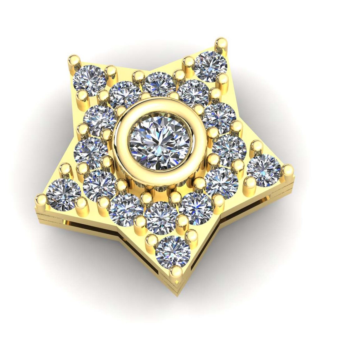 Star Earring model - TurboSquid 1860605