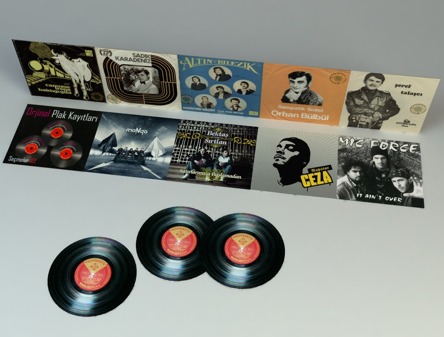 Gramophone Record 3d Model