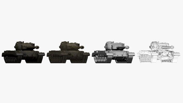 3D 001146 american tank T-32 - TurboSquid 1721256