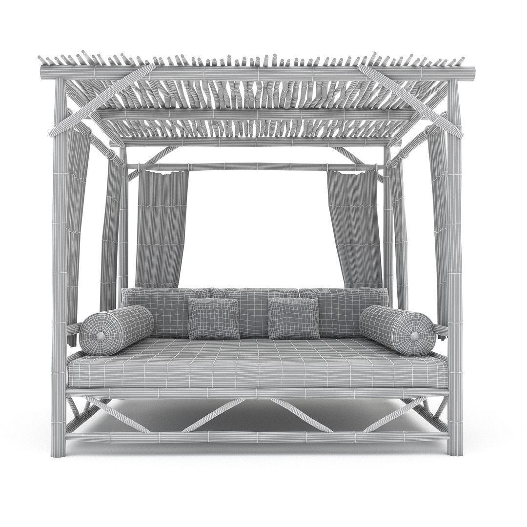 3D Bohemian Beach Lodge 03 Model - TurboSquid 2006429
