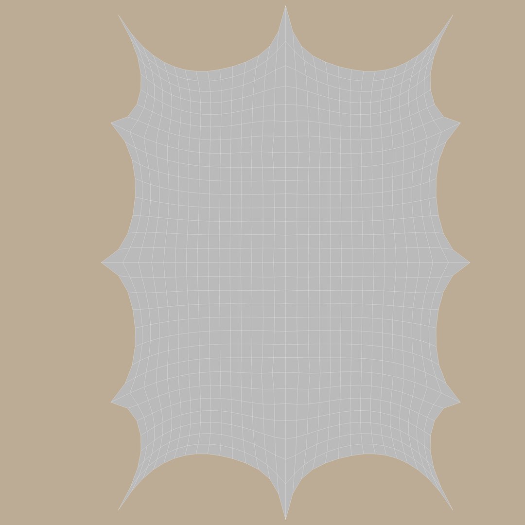 3D Model Stretch Tent Structure - TurboSquid 2115689