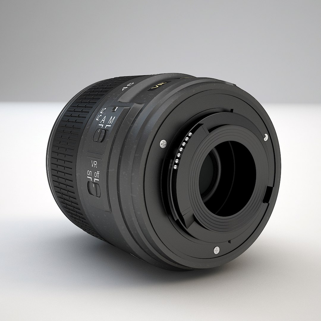 Camera Lens Obj