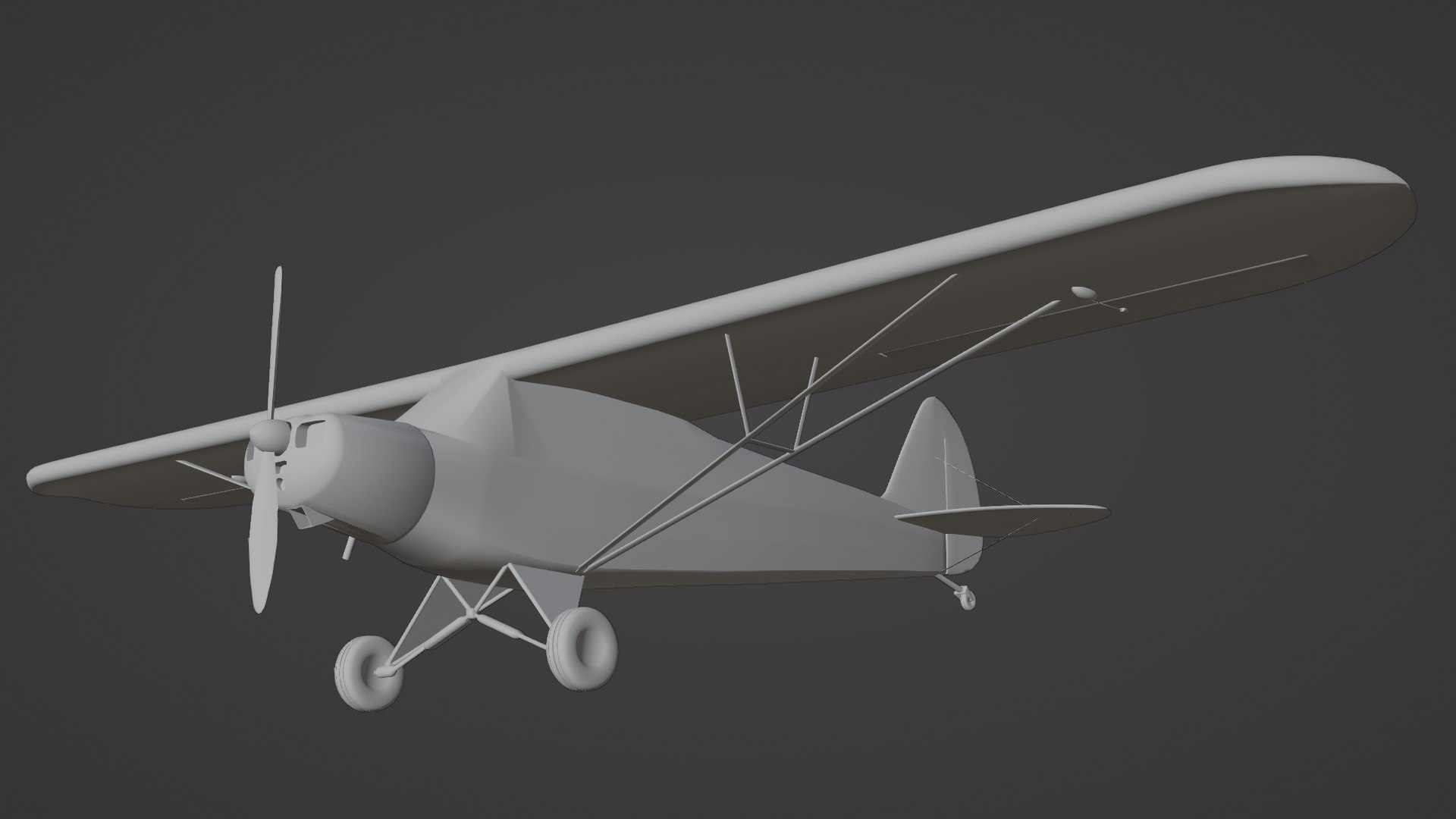 3D Piper PA-18 - TurboSquid 2327137