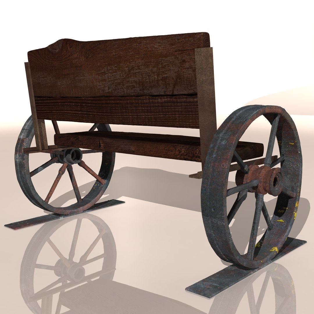 3D model old unique vintage benches - TurboSquid 1399384