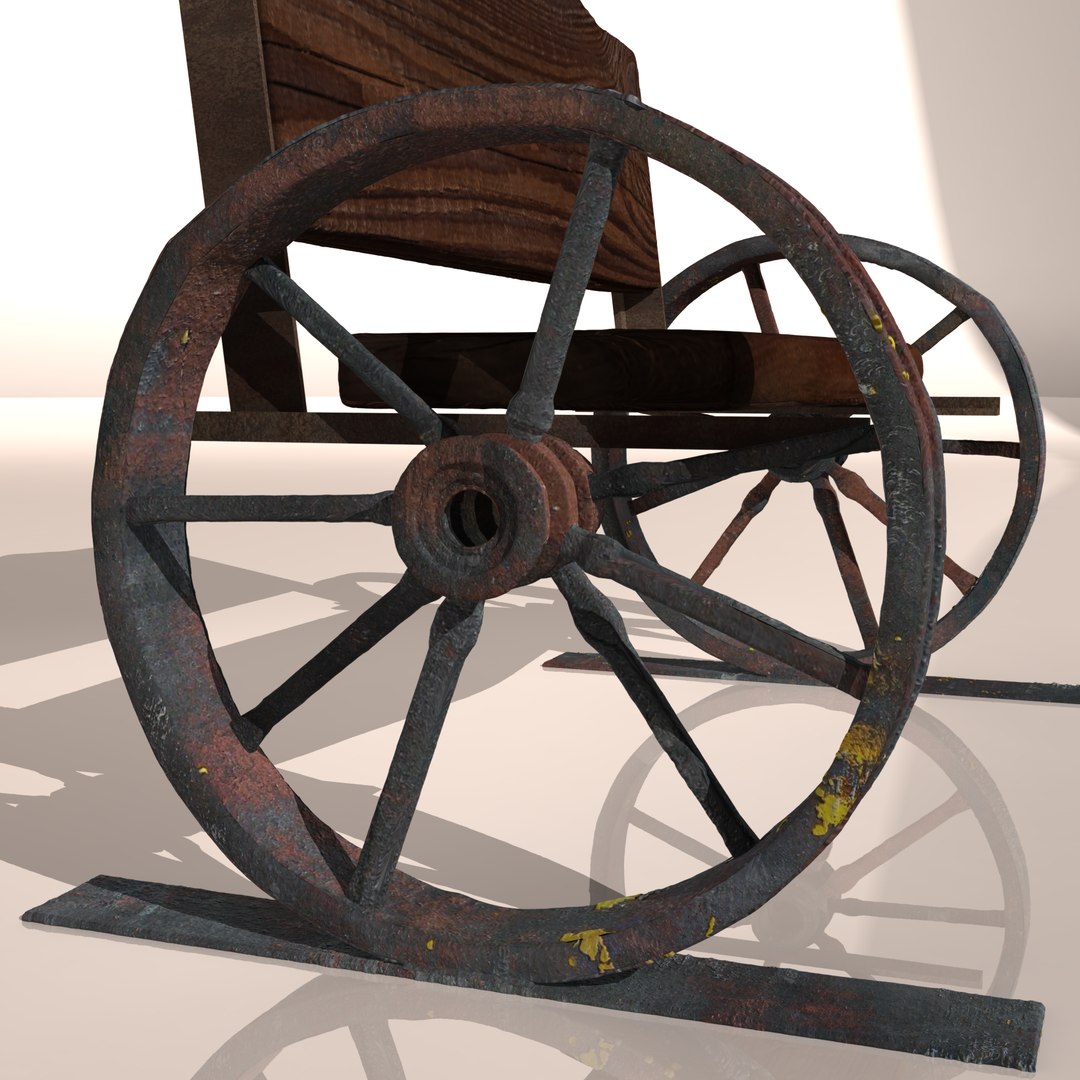 3D model old unique vintage benches - TurboSquid 1399384