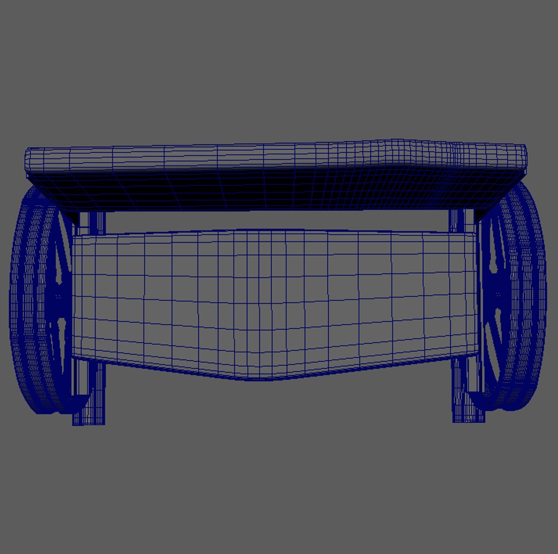 3D model old unique vintage benches - TurboSquid 1399384