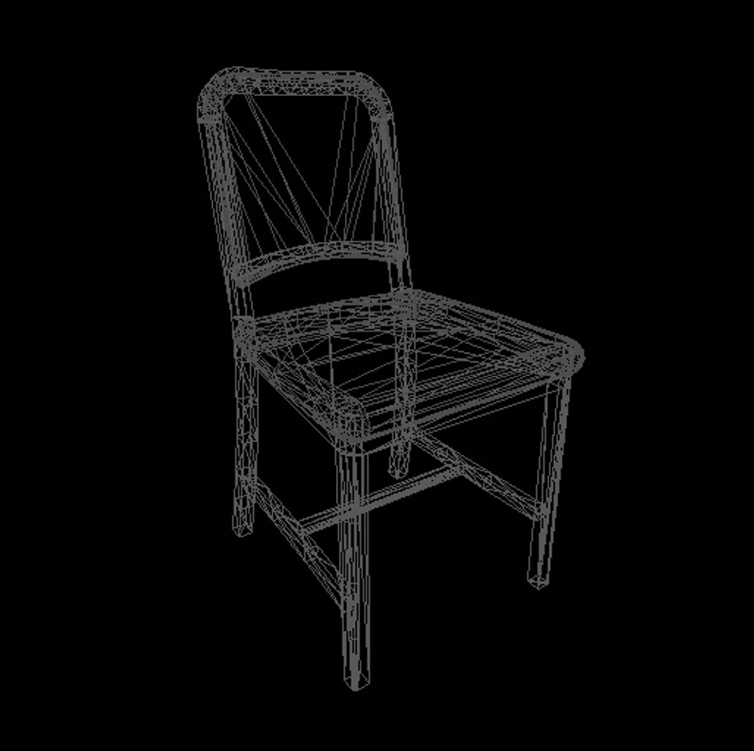 Dwg Navy Chair