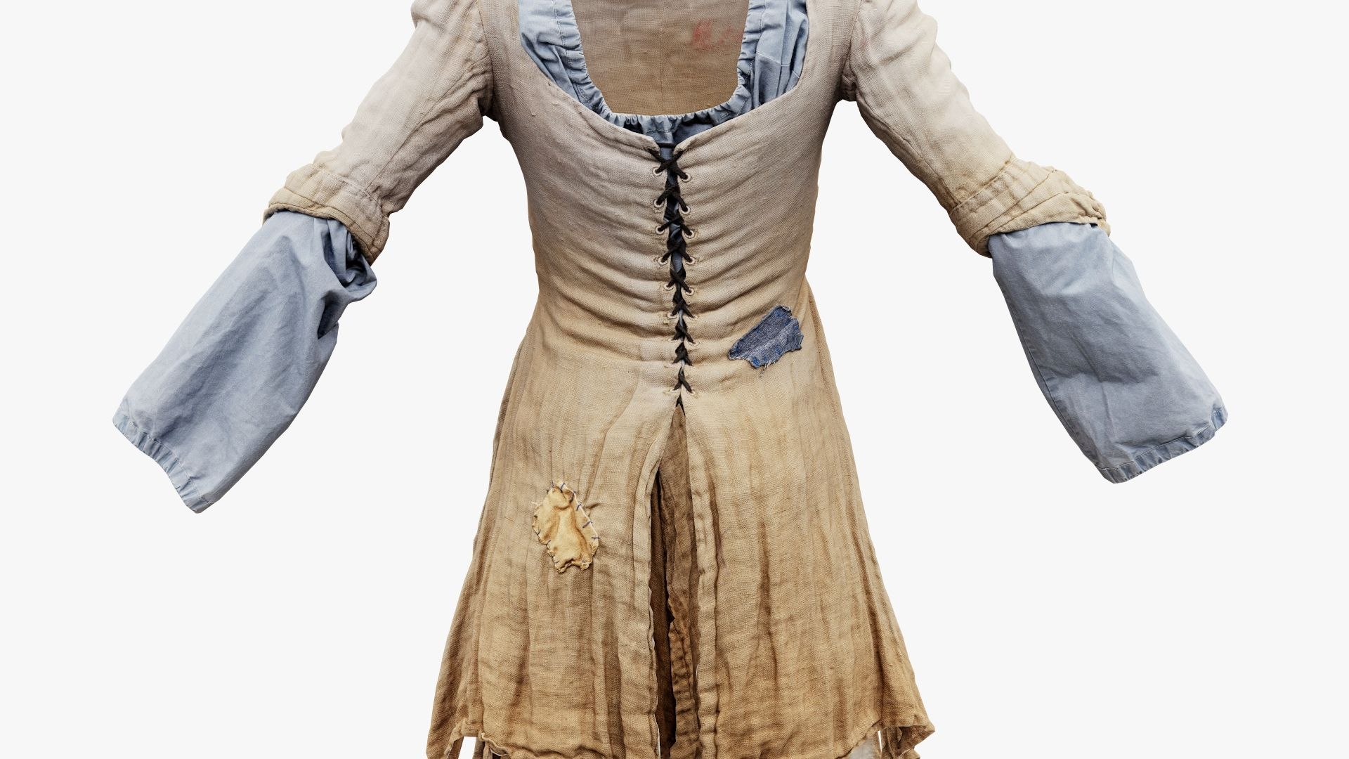 Rags Outfit Full 3D Model - TurboSquid 1851568