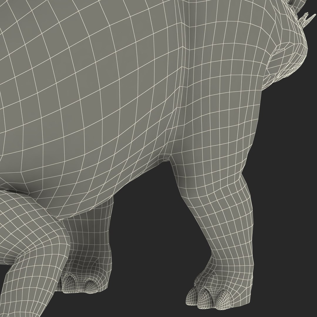stegosaurus pose 2 3d model