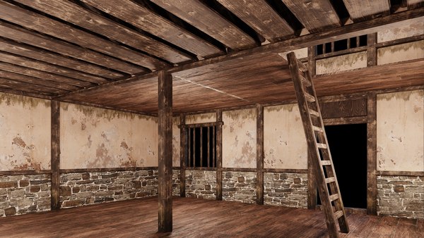 Medieval Houses Pack 71-72-73-74-75 - 4K Textures Game Ready 3D ...