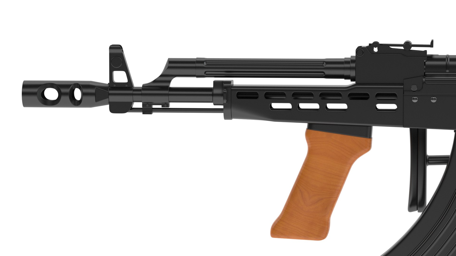 Amd-65 Rifle Model - TurboSquid 1701369