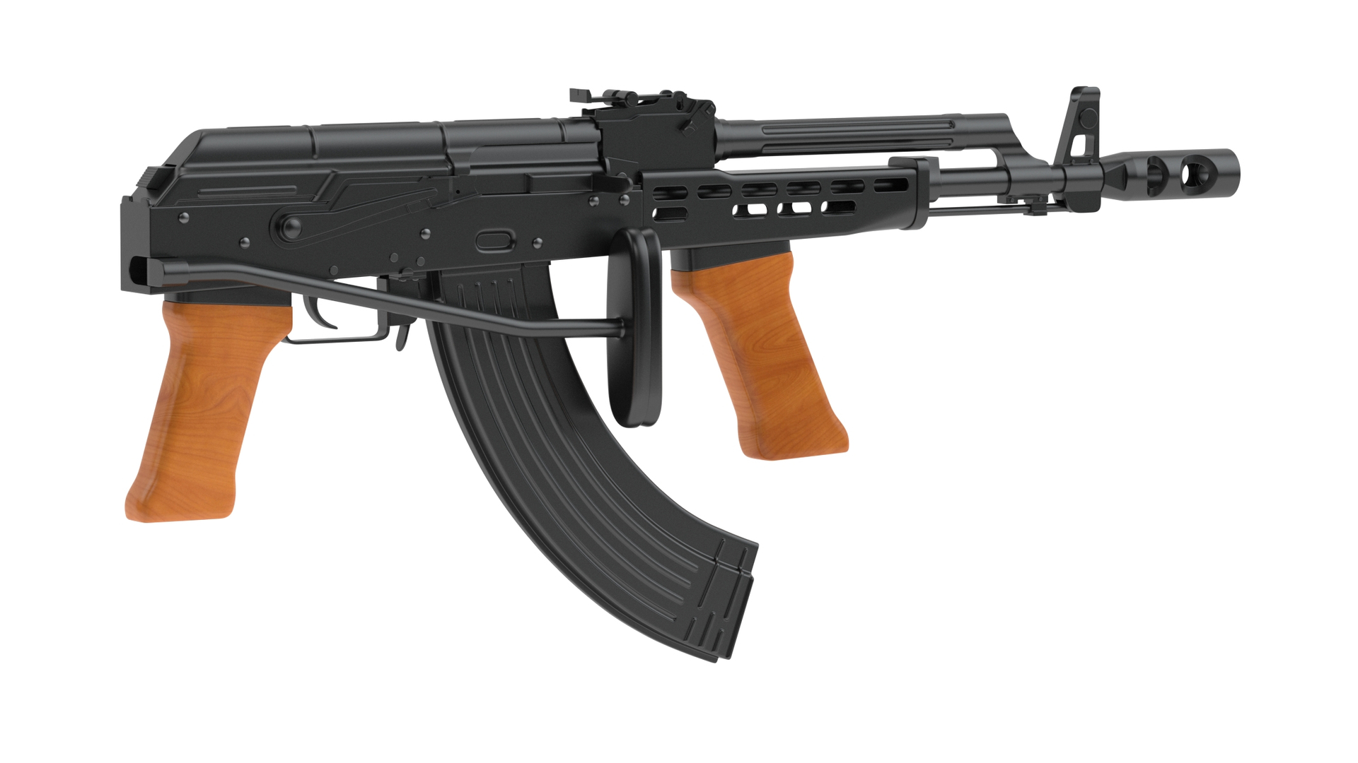 Amd-65 rifle model - TurboSquid 1701369