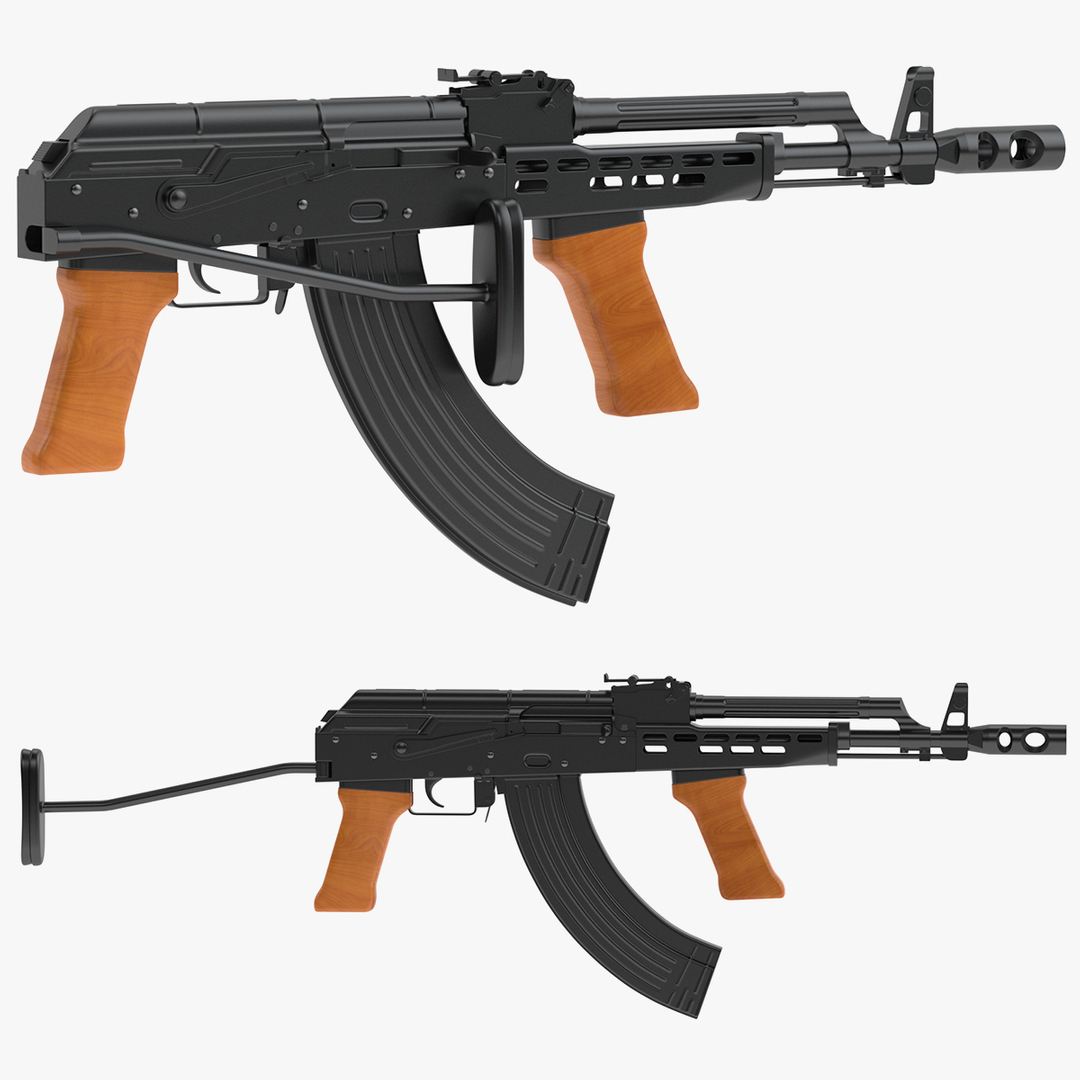 Amd-65 rifle model - TurboSquid 1701369