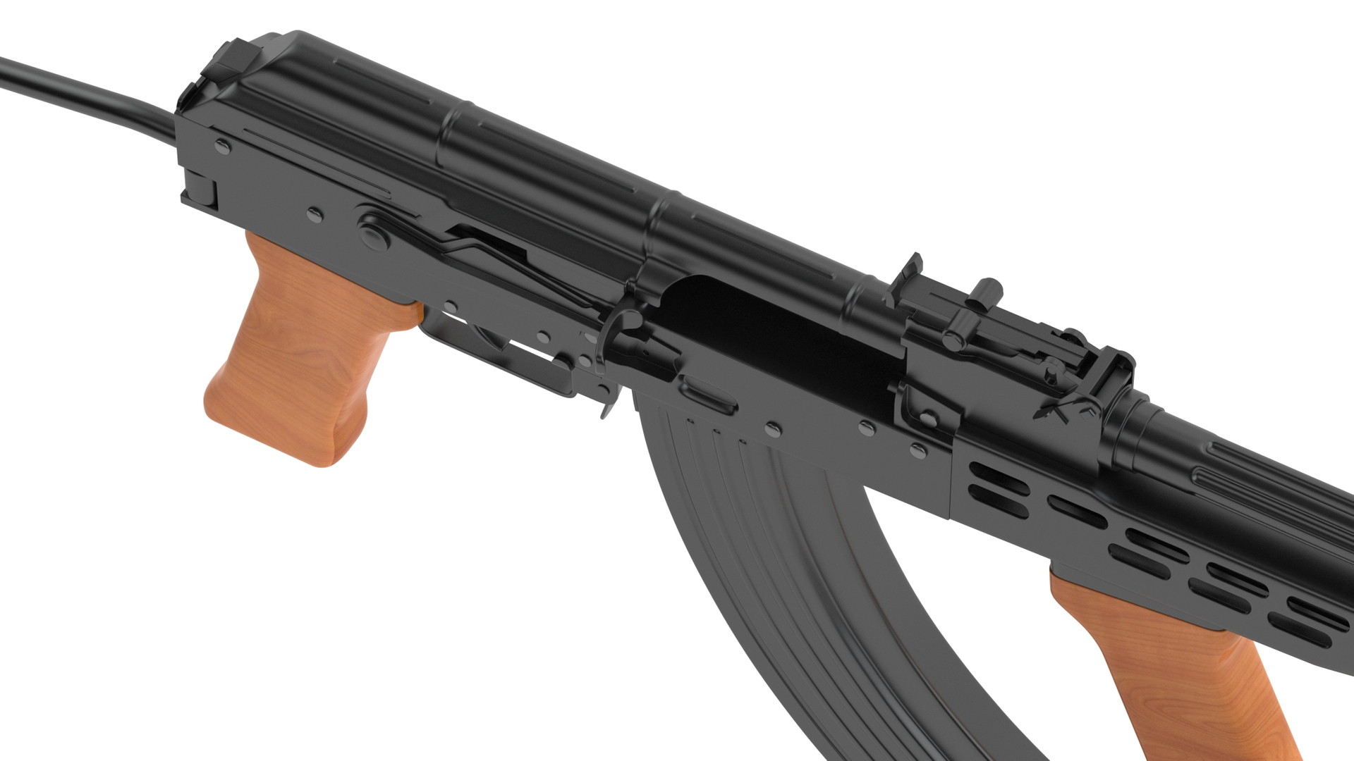Amd-65 rifle model - TurboSquid 1701369