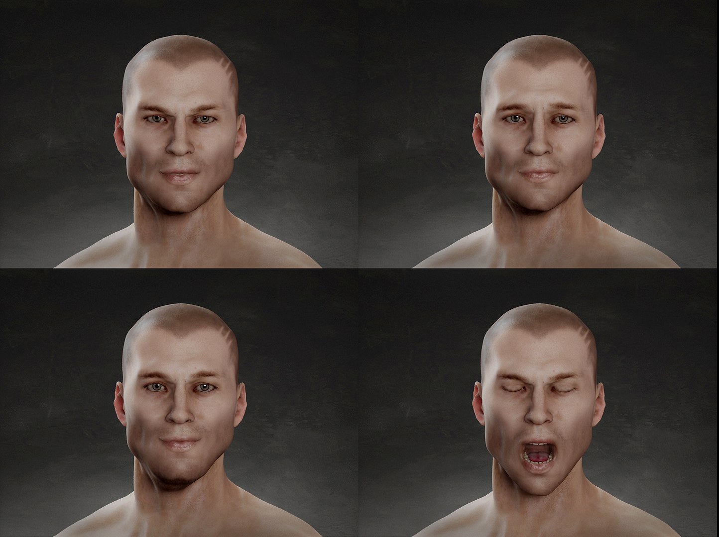 3D Rigging Face Animation - TurboSquid 1427595