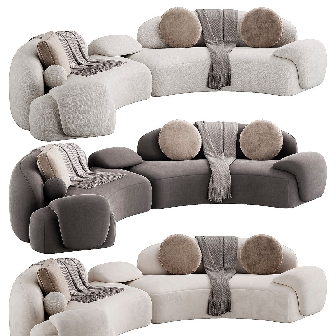 3D AMA Sofa By Paolo Castelli Model - TurboSquid 2099154