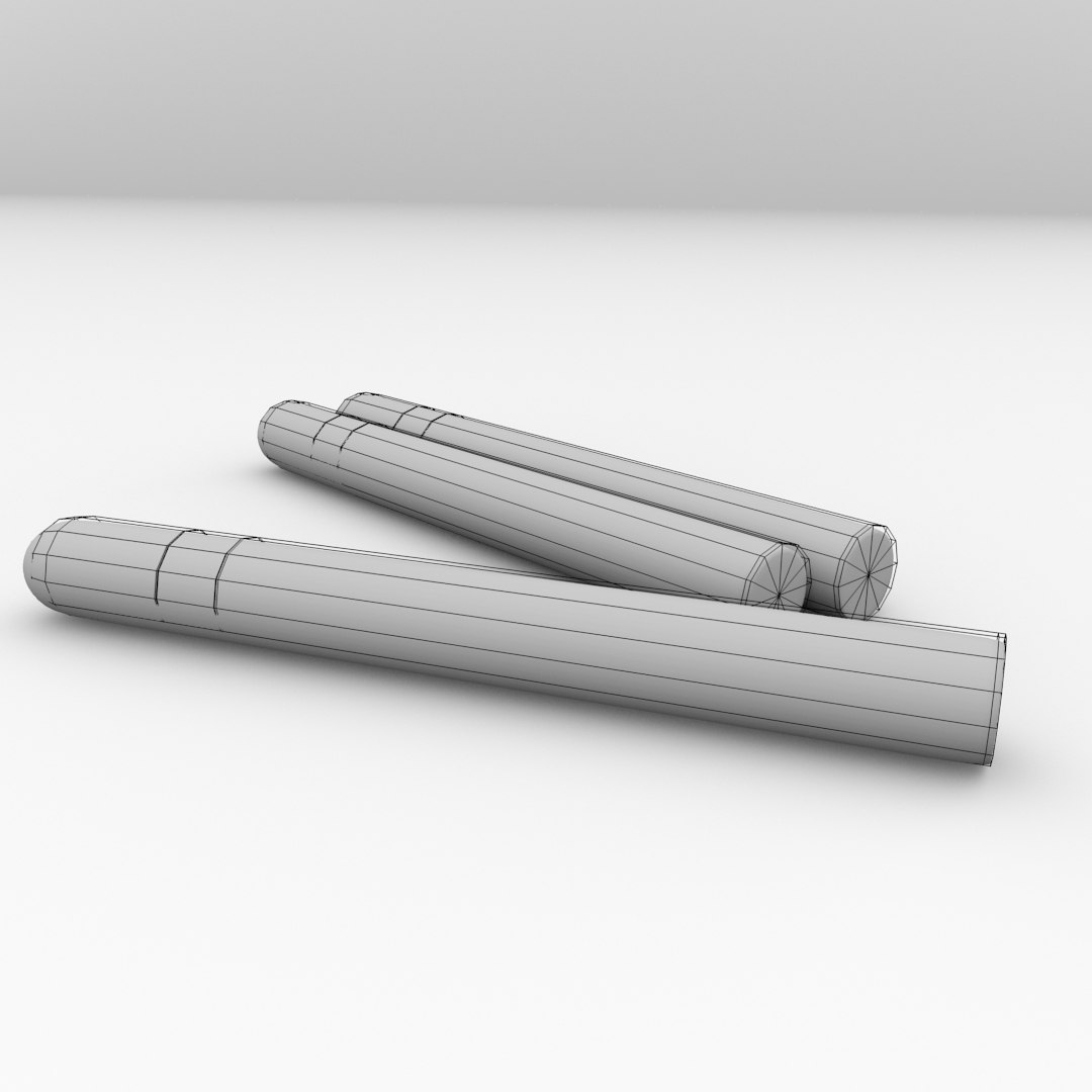 3d Cigar Cig Model