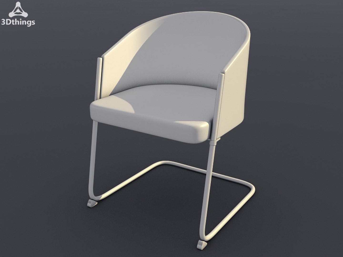 3d Model Conference Chair Set12