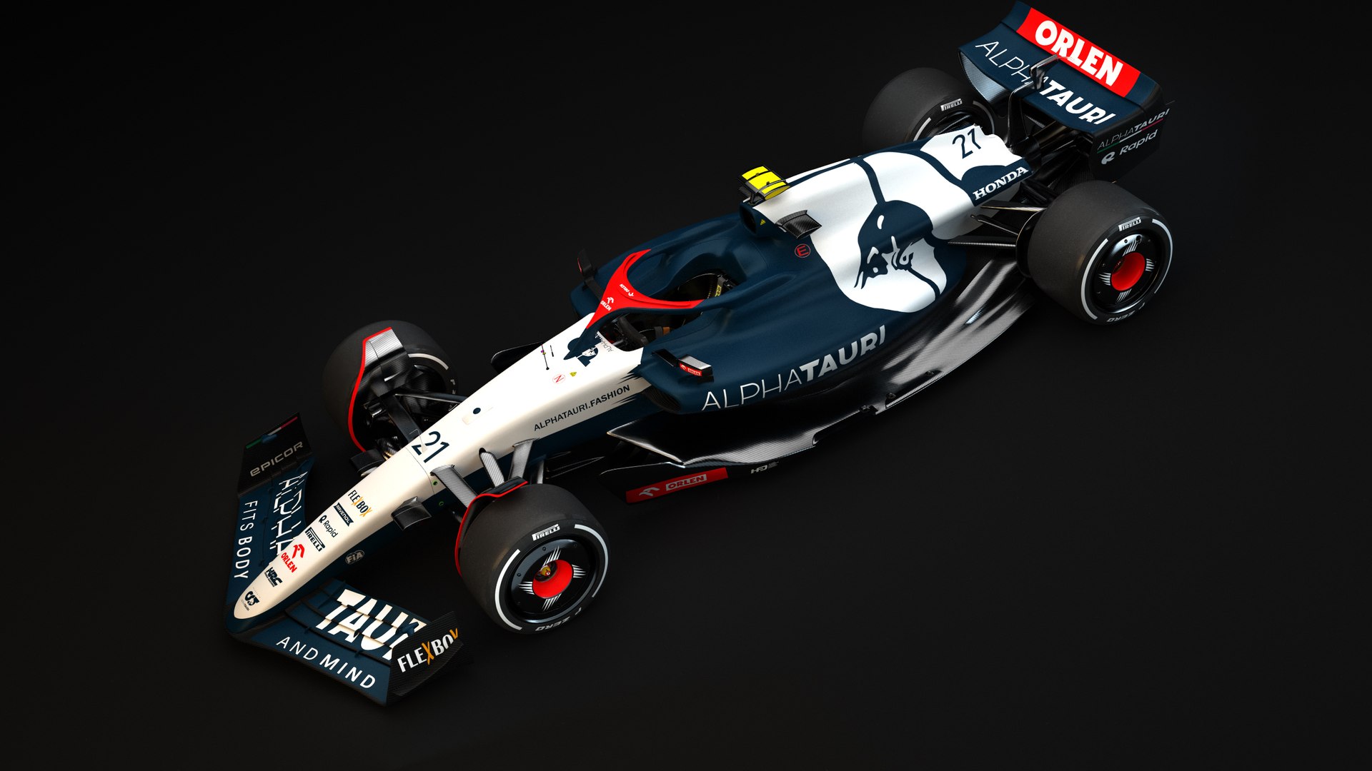 F1 Alpha Tauri AT04 Season 2023 Model - TurboSquid 2045281