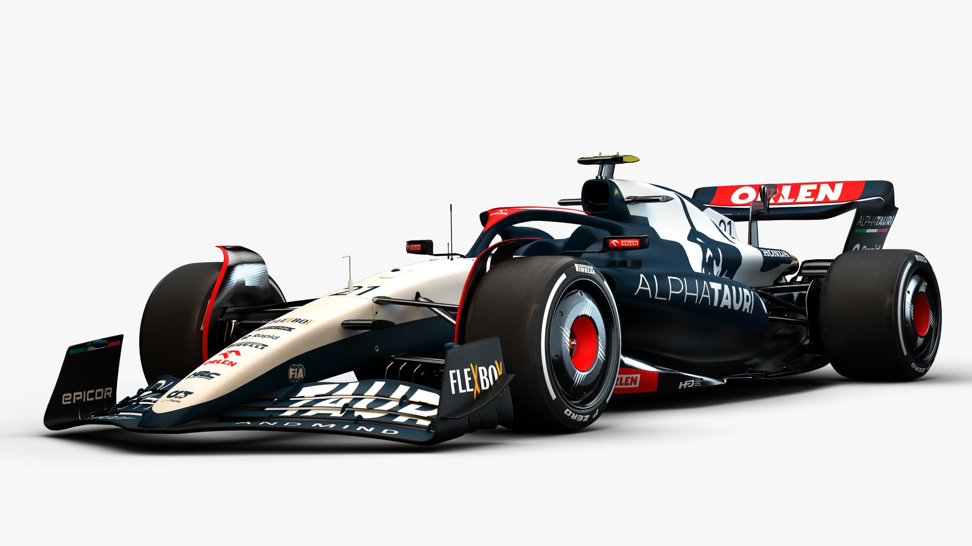 F1 Alpha Tauri AT04 season 2023 model - TurboSquid 2045281