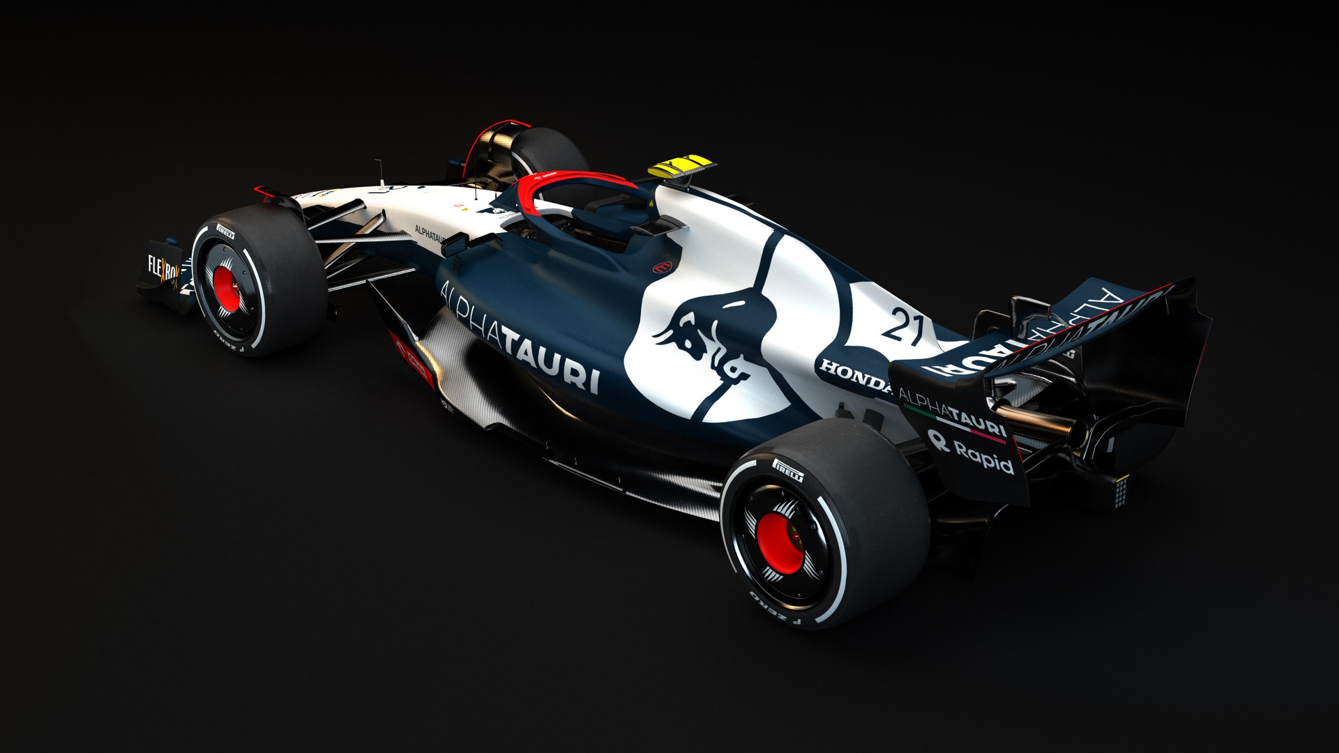 F1 Alpha Tauri AT04 Season 2023 Model - TurboSquid 2045281