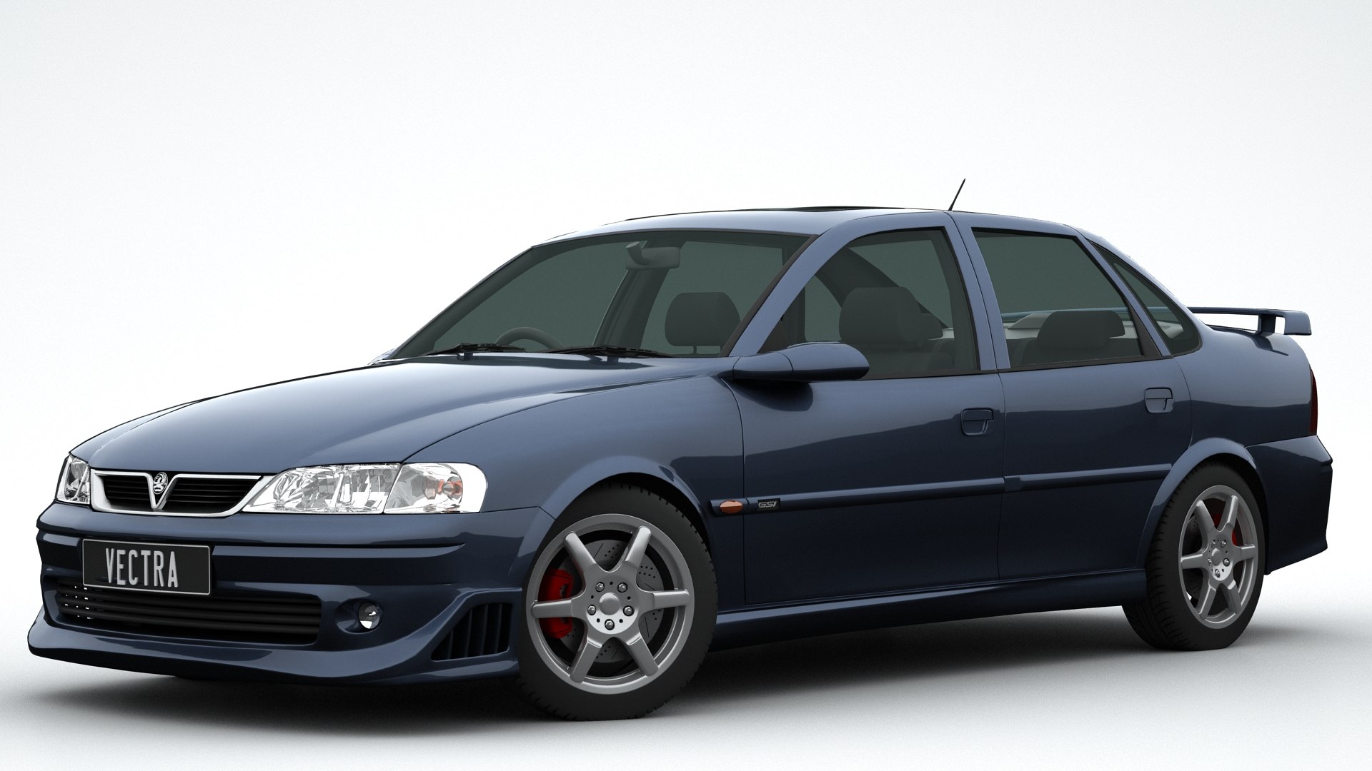 3D Model Vauxhall Vectra B GSI - TurboSquid 2155226