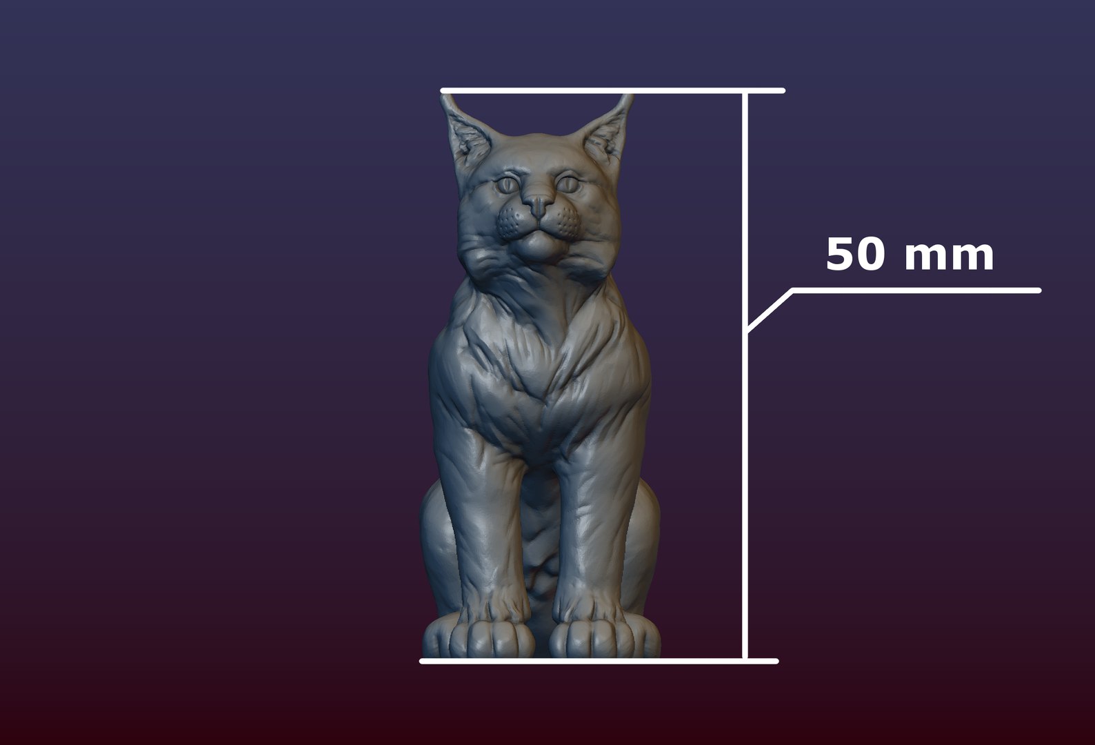 Lynx Kitten 3D Print 3D Model - TurboSquid 1872371