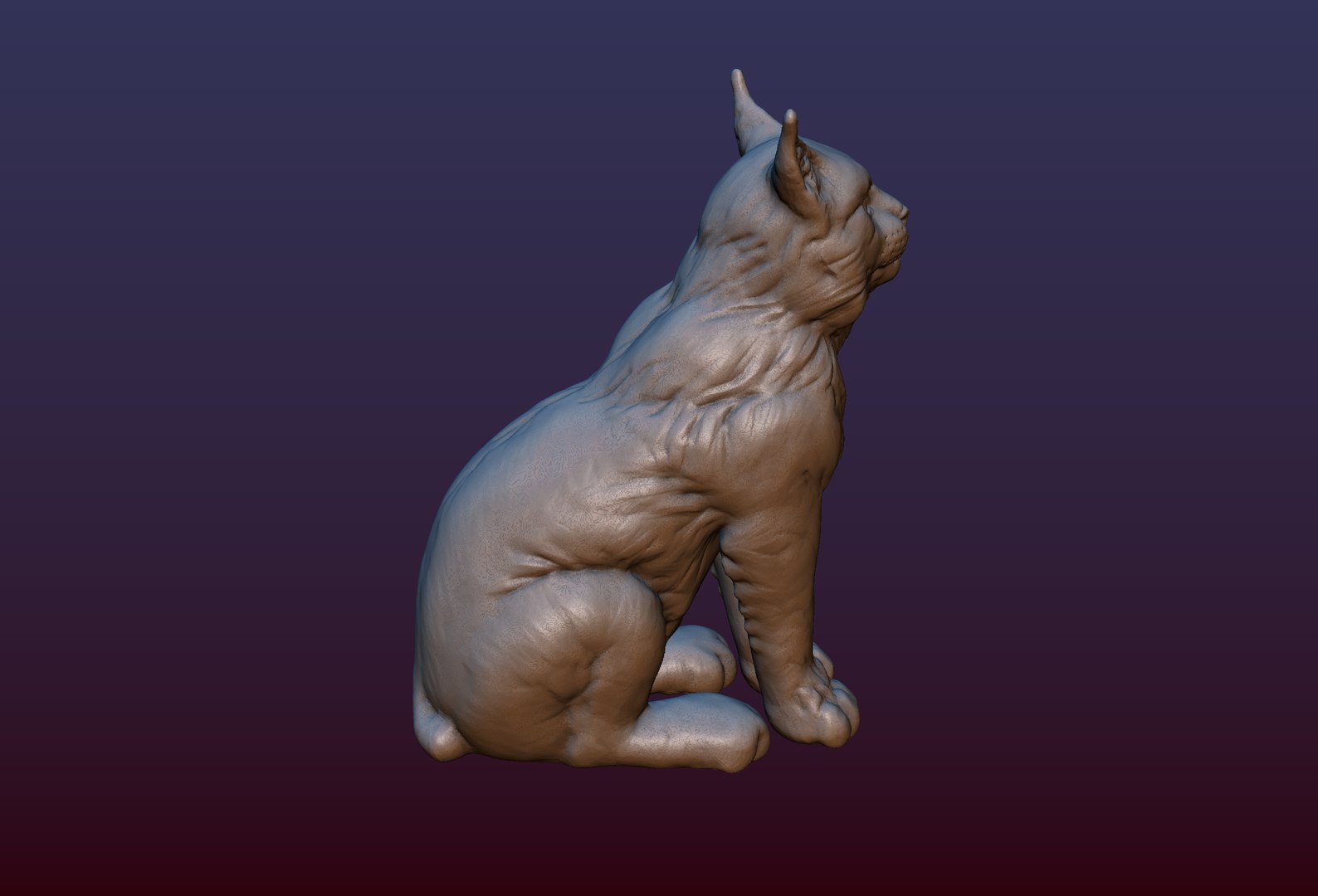 Lynx Kitten 3D Print 3D Model - TurboSquid 1872371