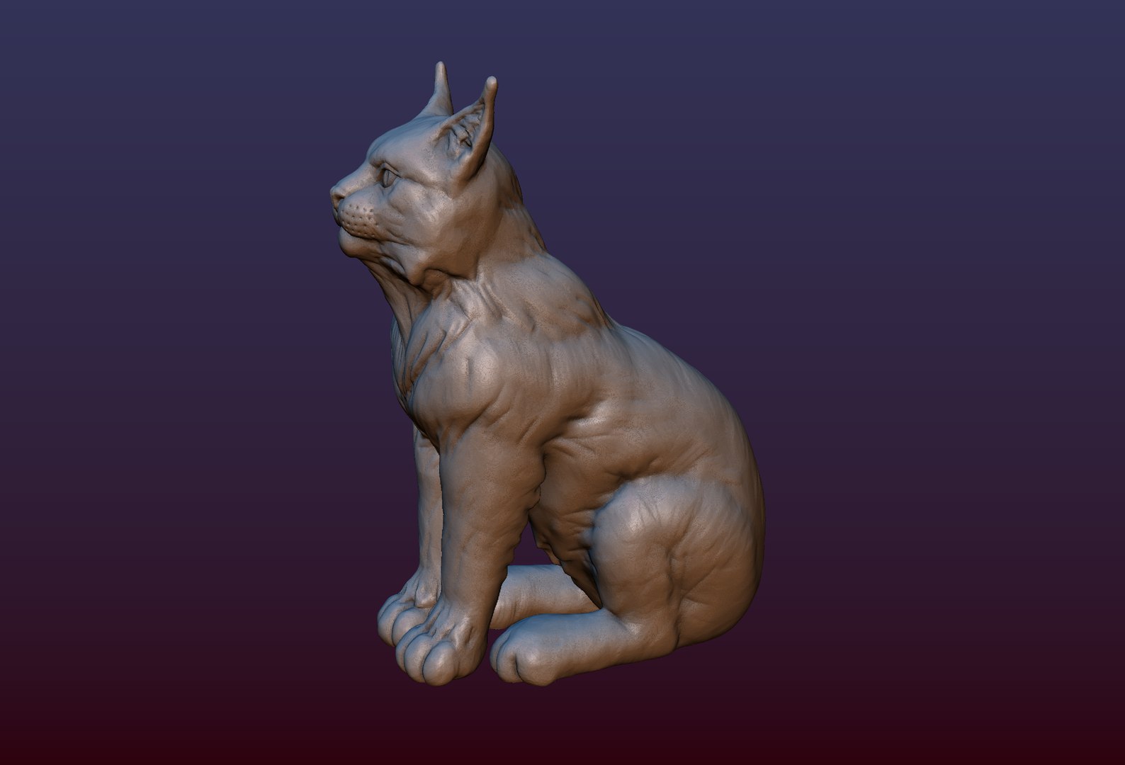 Lynx Kitten 3D Print 3D Model - TurboSquid 1872371