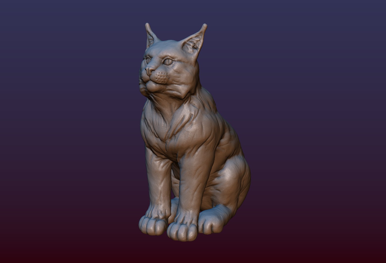 Lynx Kitten 3D Print 3D Model - TurboSquid 1872371