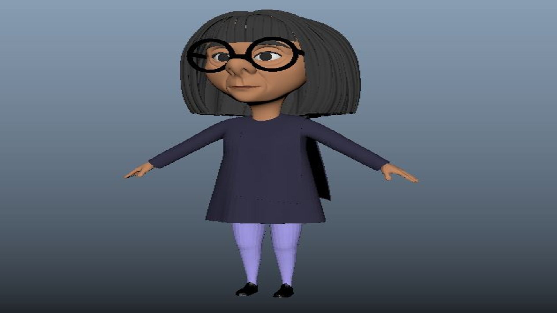 Edna The Incredibles 3D Model - TurboSquid 2173460