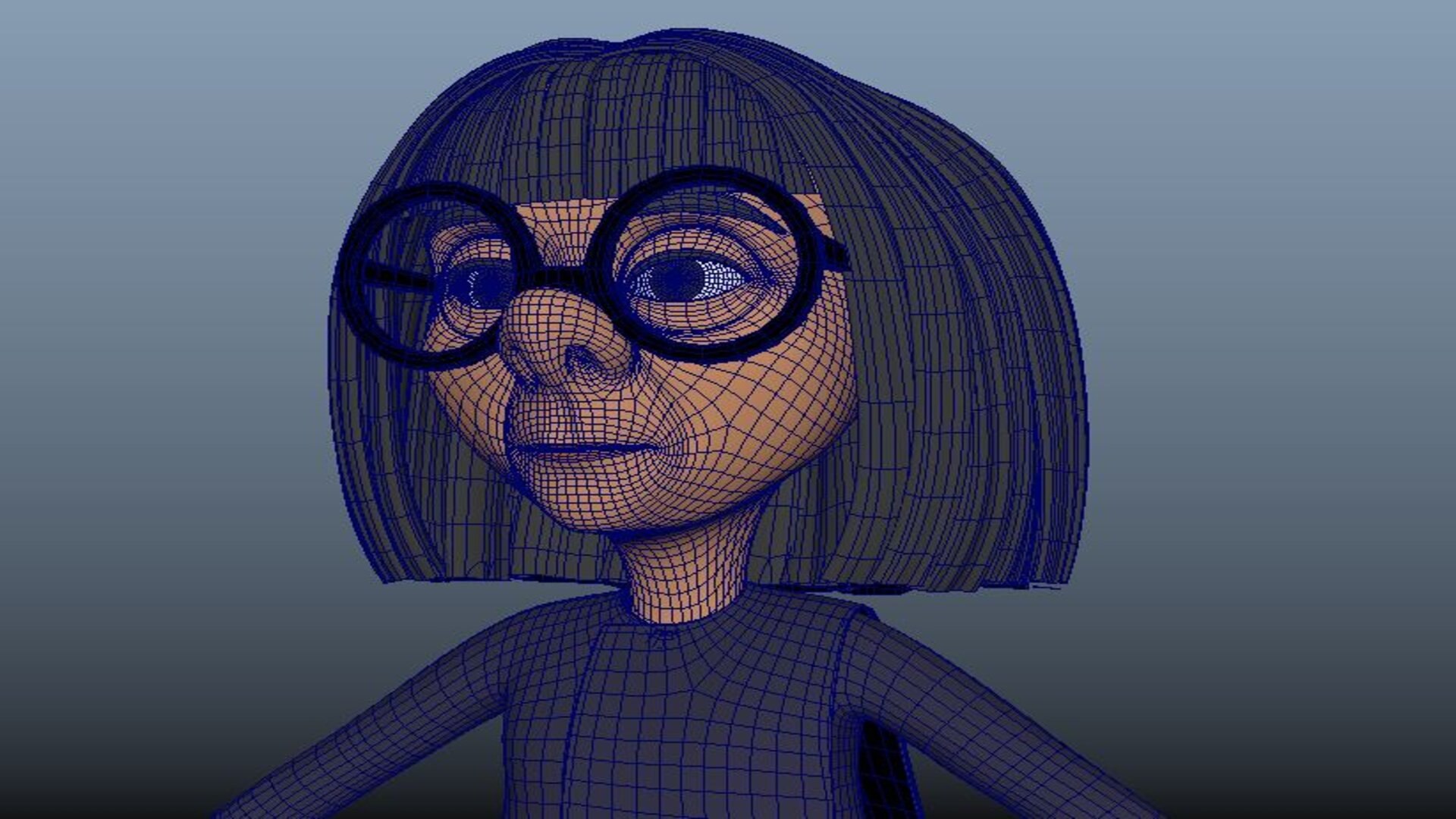 Edna The Incredibles 3D Model - TurboSquid 2173460