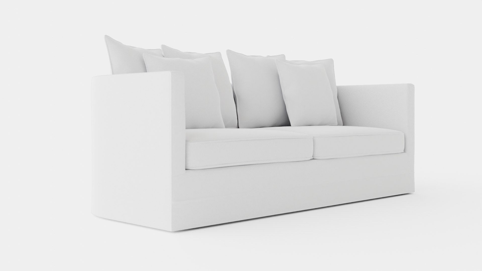 Monroe Sofa Off White Model - TurboSquid 2264164