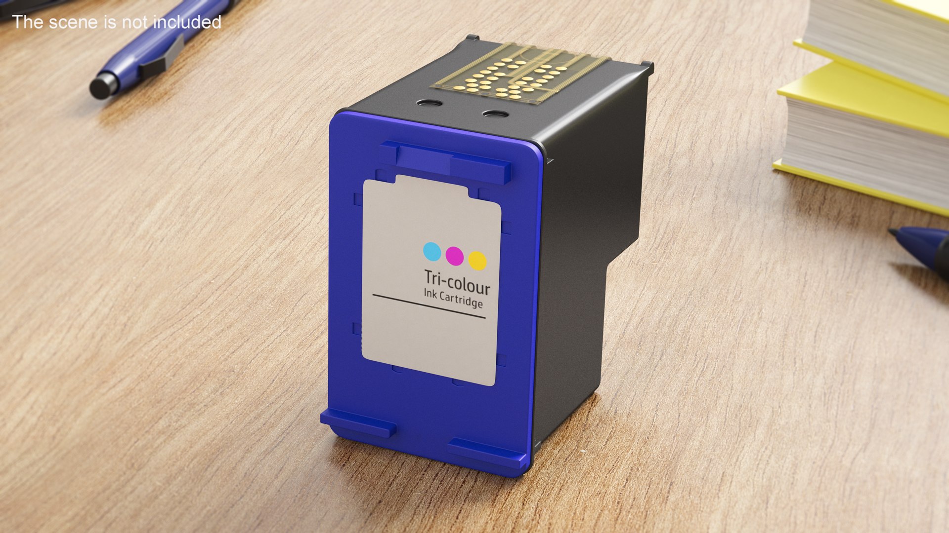 Ink Cartridge Tricolor 3D - TurboSquid 2157510