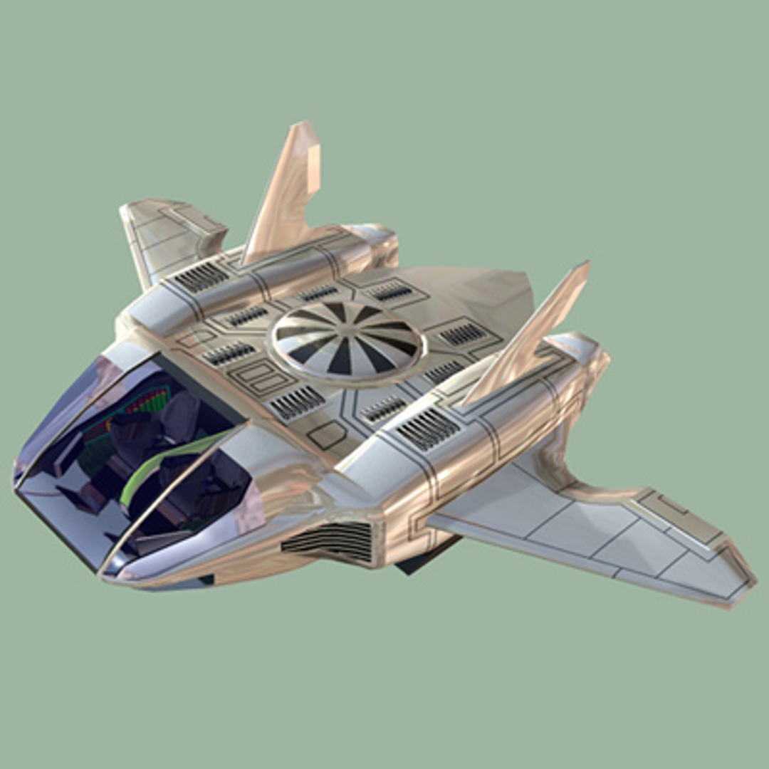 spaceship 3d 3ds
