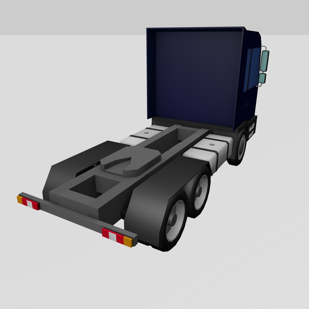 Set Of Trucks And Trailers 3D Model - TurboSquid 2162383