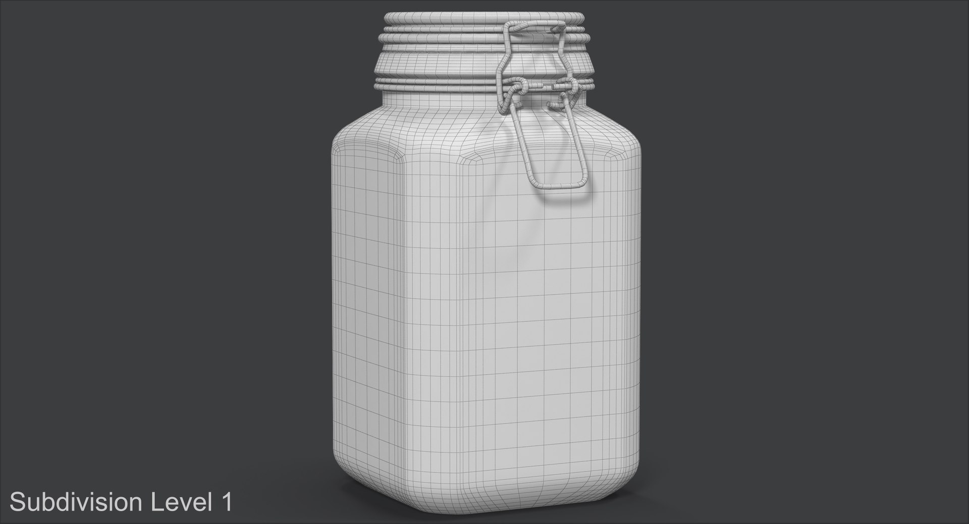 Glass Jar Lock 03 3D Model - TurboSquid 1268924