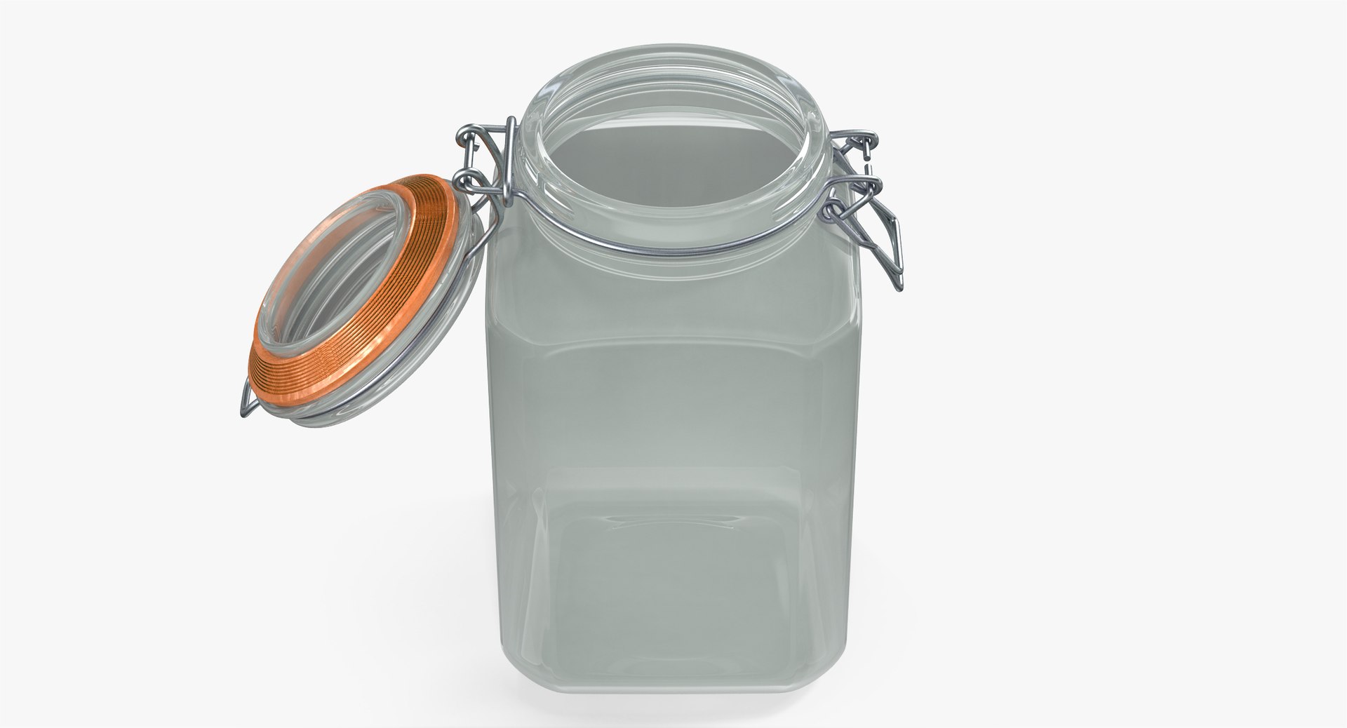 Glass Jar Lock 03 3D Model - TurboSquid 1268924